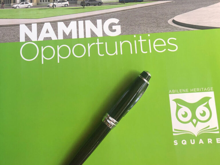 Naming Opportunities - Abilene Heritage Square
